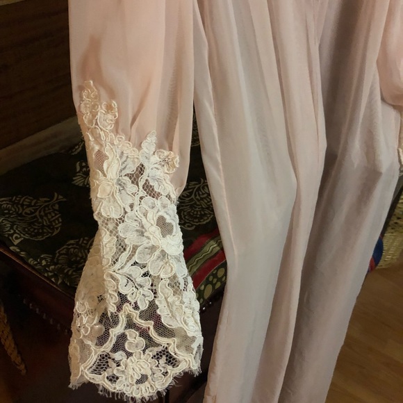 Neiman Marcus | Intimates & Sleepwear | Beautiful Pink Sheer Robe By ...